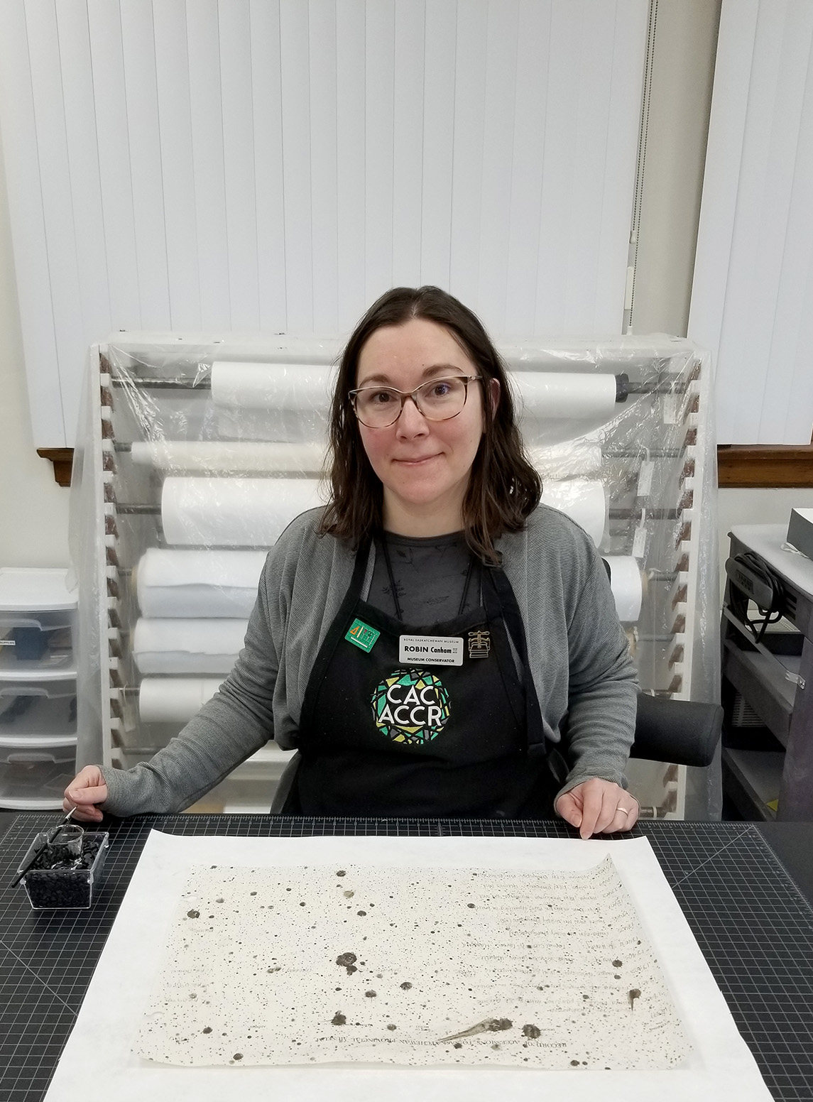 Robin Canham, Emerging Conservator Award Recipient 2023 - Canadian ...